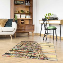 Teppich Moderne Karte von Chicago