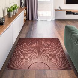 Teppich Boho Japan Sonne