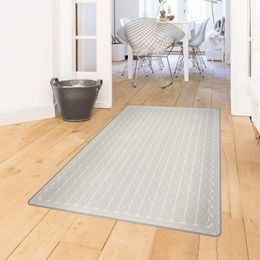 Teppich Art Deco Fischernetz mit Bordüre
