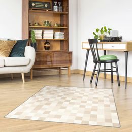 Teppich Geometrisches Muster Mosaik Sand