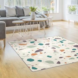 Teppich Detailliertes Terrazzo Muster Grosseto