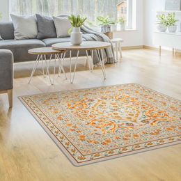 Teppich Prächtiger Ornamentteppich beige