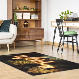 Teppich Wild Thing goldene Blätter