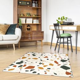 Teppich Detailliertes Terrazzo Muster Livorno