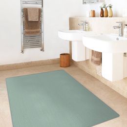 Teppich Pastell Petrol