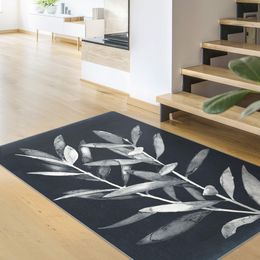 Teppich Verzweigung auf Denim II