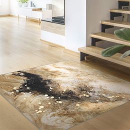Teppich Goldener Treibsand I