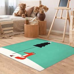 Teppich Fuchs unter der Tanne