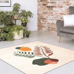 Teppich Boho Blätterzweig III