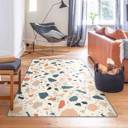 Teppich Detailliertes Terrazzo Muster Asti