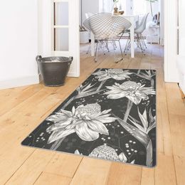 Teppich Florale Eleganz Vintage Strelitzie