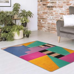 Teppich Big Bold Color Block Concrete