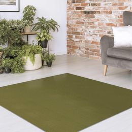 Teppich Olive Grün