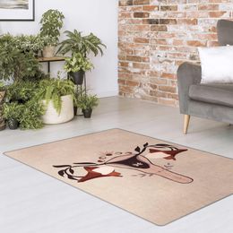 Teppich Boho Uterus