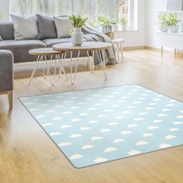 Teppich No.YK54 Wolken Hellblau