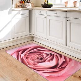 Teppich Rosa Rosenblüte