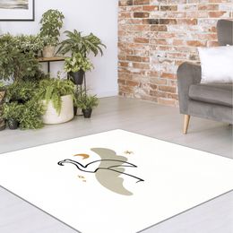Teppich Picasso Interpretation - Flamingo