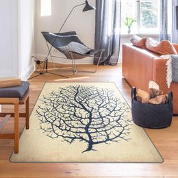 Teppich Indigo Koralle I