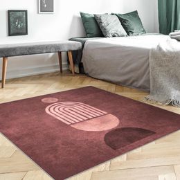 Teppich Boho Geometrie