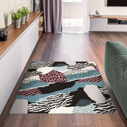 Teppich Animalprint Zebra Tiger Leopard Asien