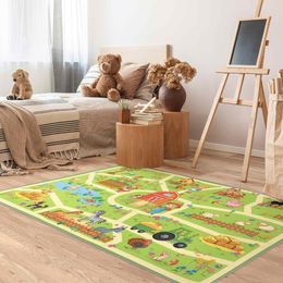 Spielteppich Bauernhof - Der große Rundweg