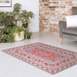 Teppich Prächtiger Ornamentteppich rosa
