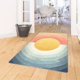 Teppich Sonne zwischen Himmel und Meer