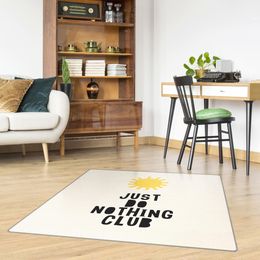 Teppich Do Nothing Club Gelb