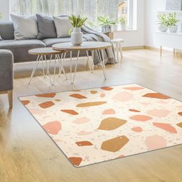 Teppich Detailliertes Terrazzo Muster Pisa