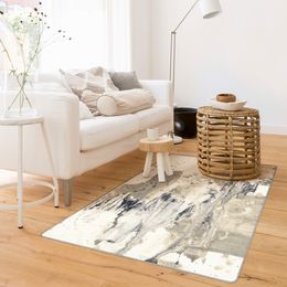 Teppich Hommage an Taupe I