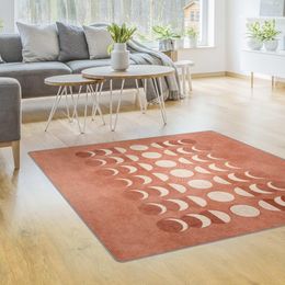 Teppich Boho Mondphasen