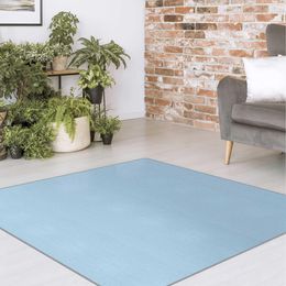 Teppich Pastell Blau