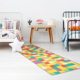 Teppich Buntes Mosaik Zirkus