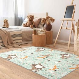 Teppich Forest Friends mit Waldtieren