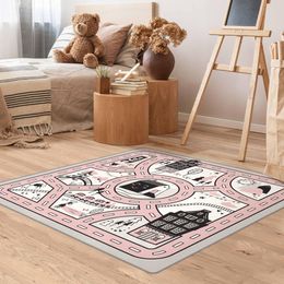 Spielteppich Skandinavien - Die rosane Stadt