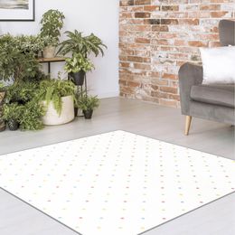 Teppich No.YK47 Bunte Punkte
