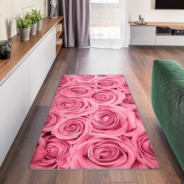 Teppich Rosa Rosen