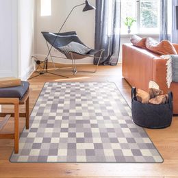 Teppich Geometrisches Muster Mosaik Flieder
