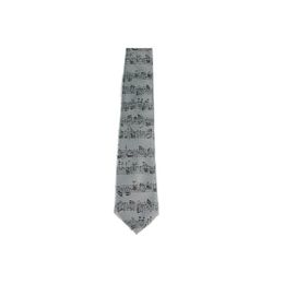mugesh Krawatte Krawatte Klassik grau für Musiker