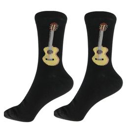 mugesh Freizeitsocken Musik-Socken Gitarre (46/48) für Musiker