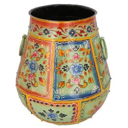 Guru-Shop Dekovase Vintage Metall Vase
