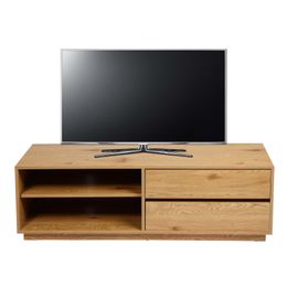 TV-Rack MCW-J78, Fernsehtisch Lowboard Kommode, Schublade, MDF 42x140x40cm
