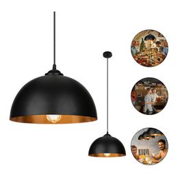 Tolletour - 2x led Pendelleuchte Decken-Lampe Decke Hängelampe Industrial Beleuchtung