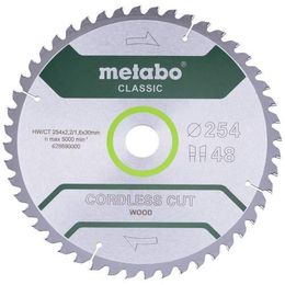 Metabo cordless cut wood - classic 628690000 Kreissägeblatt 254 x 30 mm Zähneanzahl: 48 1 St.