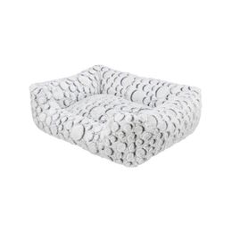 Trixie Mila bed square plush 60 × 50 cm white-grey