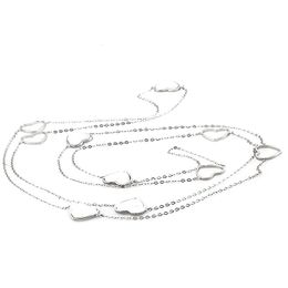 Goldmaid Collier silberfarben Elegantes Design