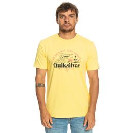 Quiksilver T-Shirt &raquo;Sunset Wave&laquo; Snapdragon XL XL Stoff: Baumwoll-Jersey-Stoff [160 g/m2]