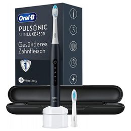 Oral-B Schallzahnbürste Pulsonic Slim Luxe 4500 Reise-Edition Elektrische Zahnbürste black