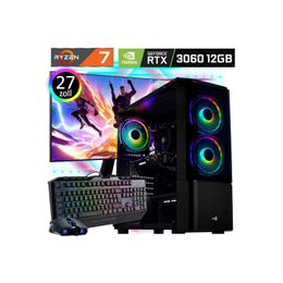 Meinpc Elite Set Ryzen 7 RTX [Quantum] Gaming-PC-Komplettsystem (27