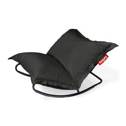 fatboy - Aktionsset: Rock 'n' Roll Lounge Chair, schwarz + Original Outdoor Sitzsack, thunder grey